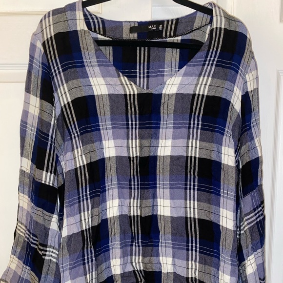 Max Jeans | Tops | Max Jeans Plaid Shirt | Poshmark